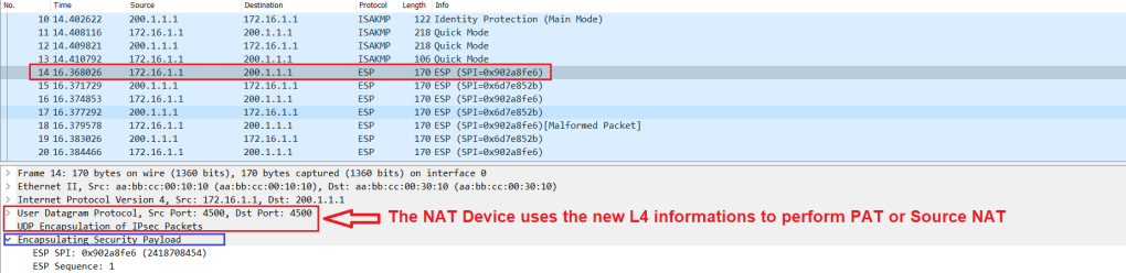 Demystifying NAT Traversal In IPSEC VPN With Wireshark - Cisco Community