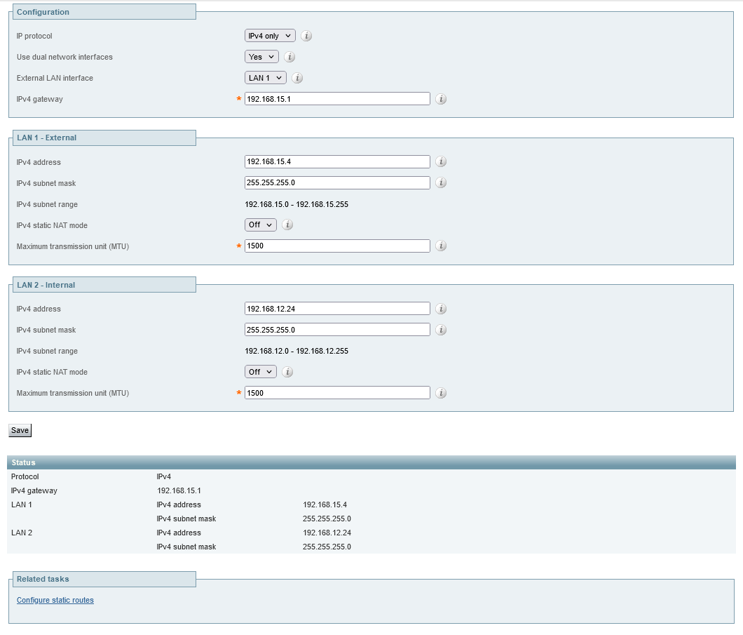 Expressway-E Not Responding to HTTPS/SSH on Internal Interface - Cisco ...