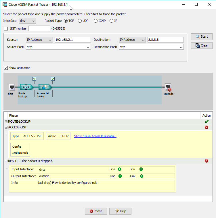 Solved: ASA DMZ to outside (ASDM) - Cisco Community