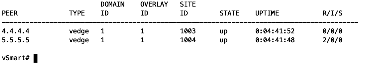 Solved: vSmart didn't advertise OMP routes to other vEdges - Cisco ... Solved: vSmart didn't advertise OMP routes to other vEdges - Cisco ...
