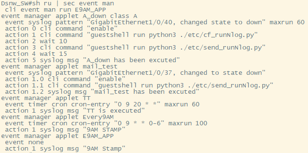 Solved: EEM Cron-entry - Cisco Community