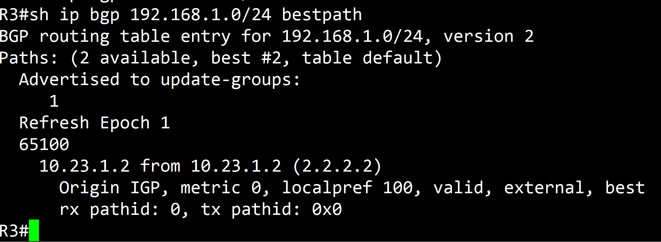 BGP -Best path selection - Cisco Community BGP -Best path selection - Cisco Community