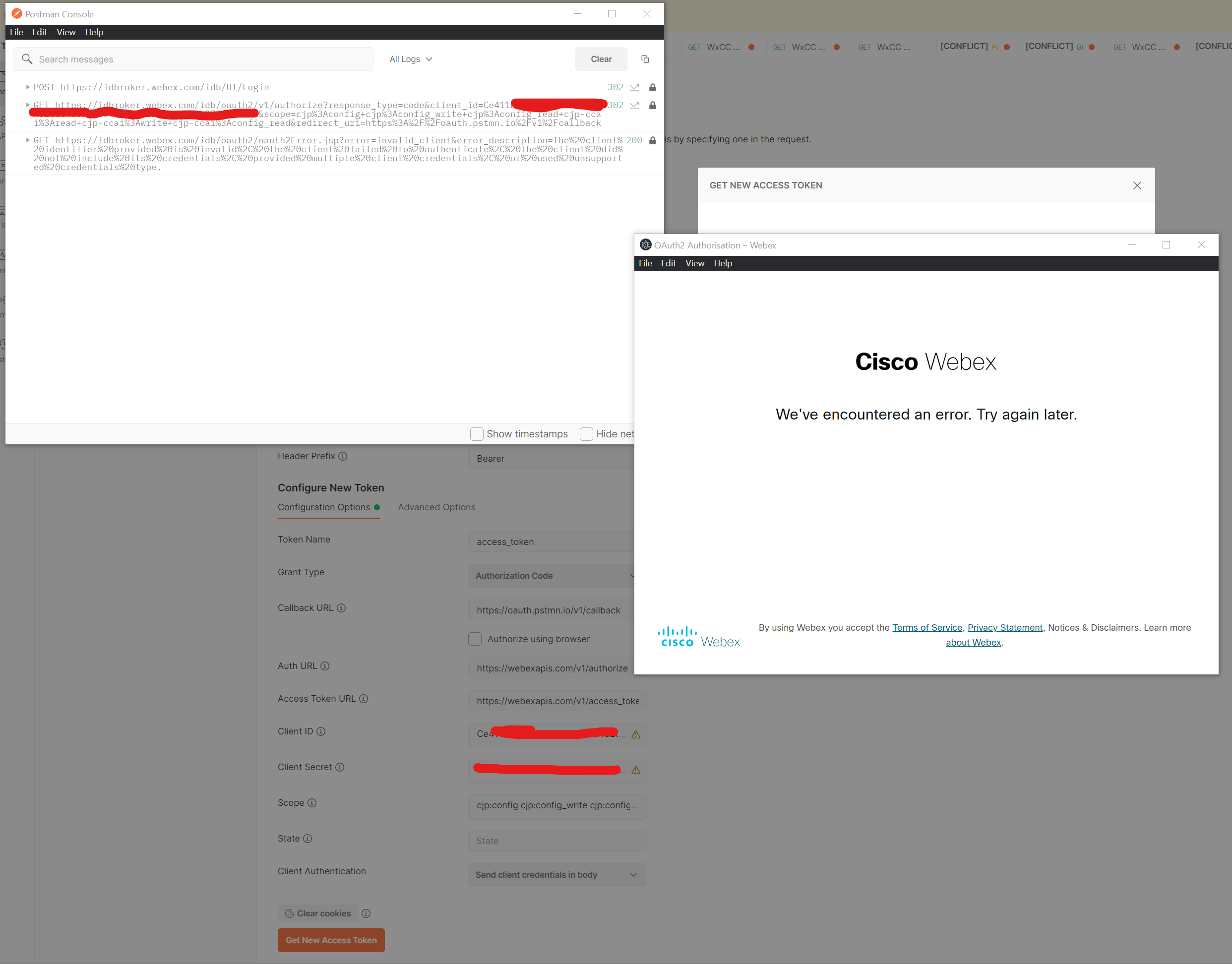 Solved: WxCC API Acces - unable to generate Access Token - Client ID ... Solved: WxCC API Acces - unable to generate Access Token - Client ID ...