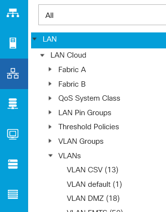 Configure vlan in UCS Manager - Cisco Community