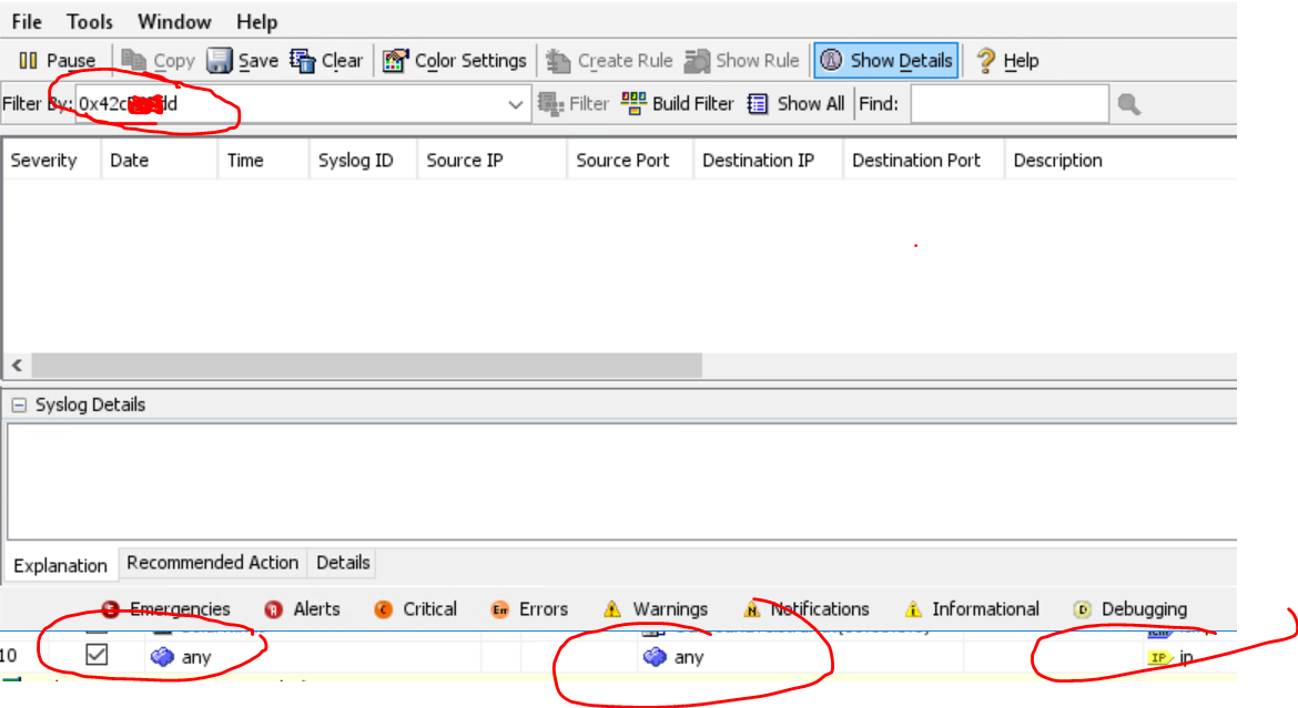 Cisco ASA unable to forward specific messages to Syslog server - Cisco Community