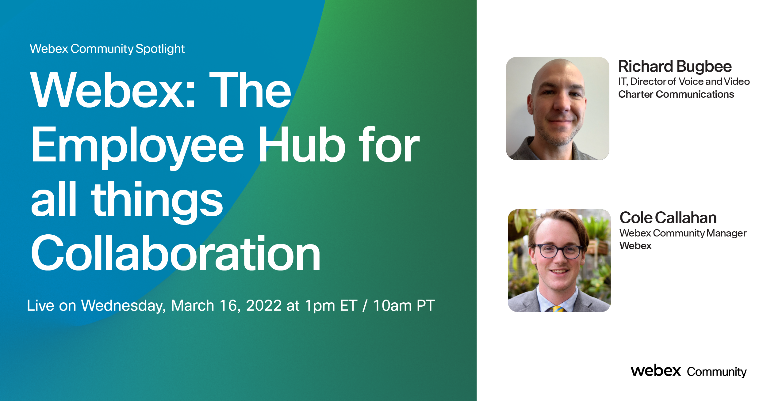 Webinar - Webex: The Employee Hub for all things Collaboration - Cisco ...