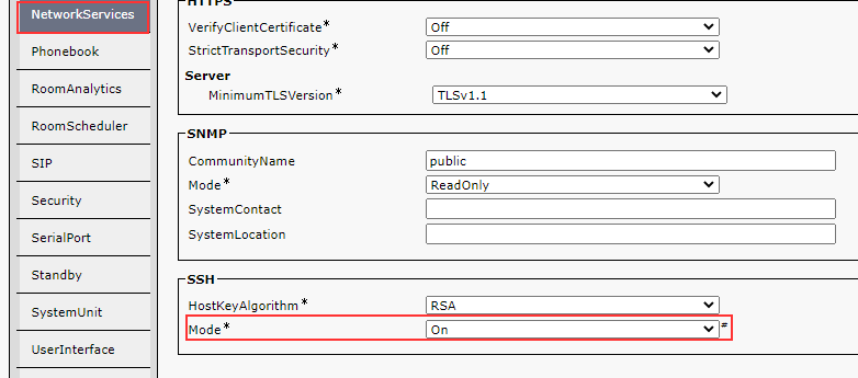 Solved: WebEx RoomKit OBTP - Cisco Community