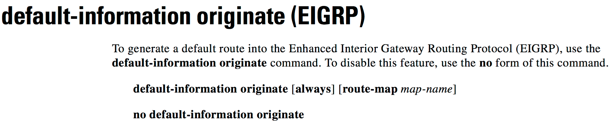 Solved: Propagate default route via BGP, into EIGRP - Cisco Community Solved: Propagate default route via BGP, into EIGRP - Cisco Community