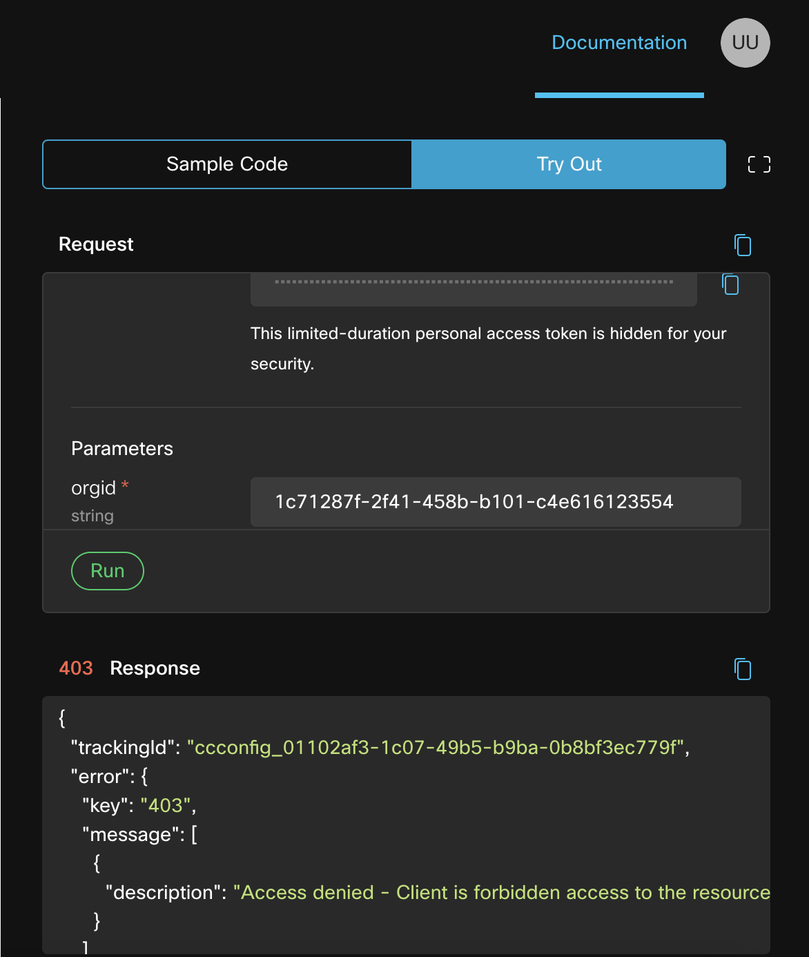 Solved: WxCC API - using Try Out option - Cisco Community Solved: WxCC API - using Try Out option - Cisco Community