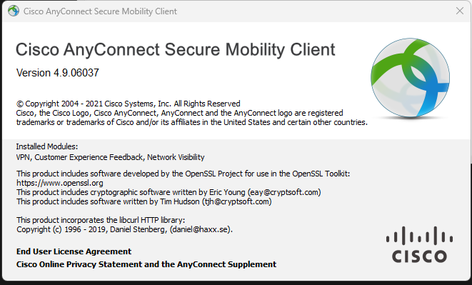 windows 11 & cisco anyconnect - Cisco Community