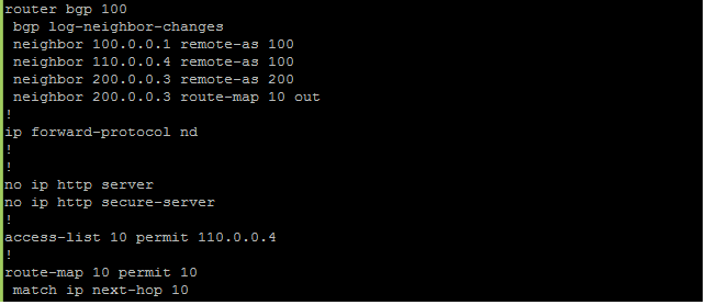 Solved: BGP Global RIB vs Adj-RIB-Out - Cisco Community