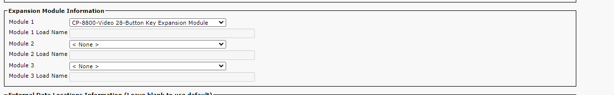 8865 Key Expansion Module lkem has been detected but is disabled ...