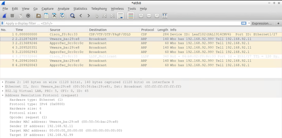 Solved: ACI ARP deluge! - Cisco Community