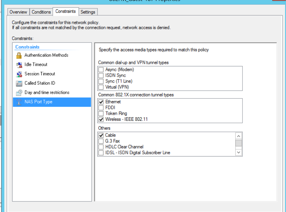 Solved: 802.1x port authentication using Microsoft NPS - Cisco Community