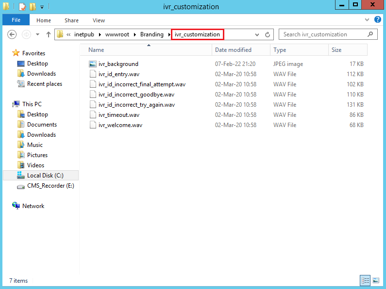 Cisco CMS Web Server Hosted Branding - Cisco Community
