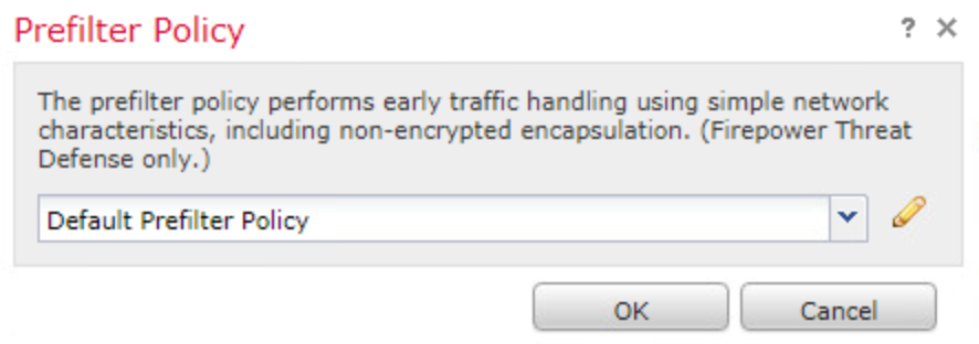 Pre-Filter Policy Configuration on Firepower Threat Defense - Cisco ...