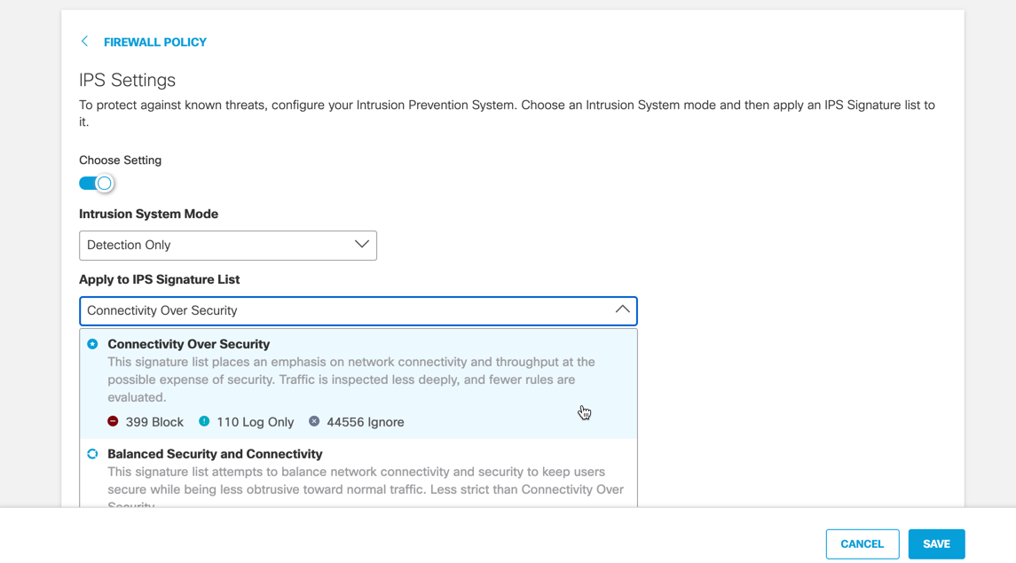IPS Policy Snort 3 with Cisco Umbrella - Cisco Community