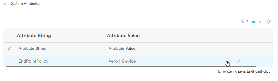 Cisco ISE edit EndPoint error - Cisco Community