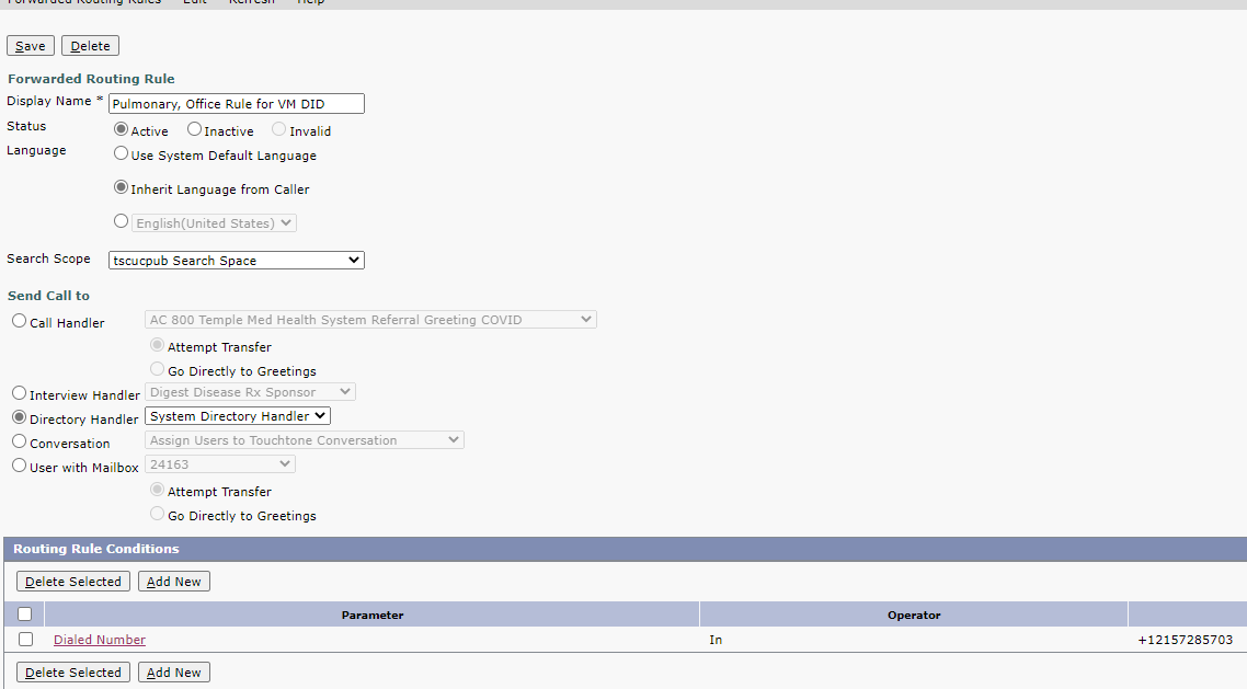 Solved: Converting departmental lines from shared to hunt group for CDR ...
