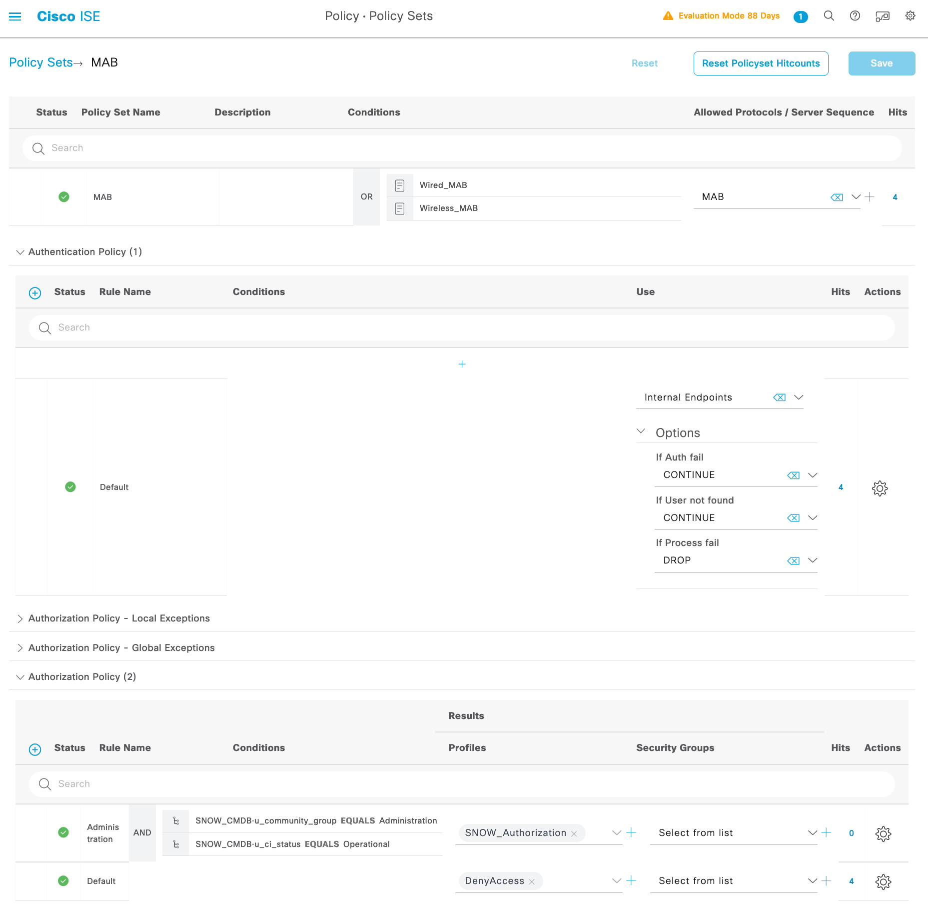 Solved: Event 5400 Authentication failed with 22056 Failure - Cisco ...
