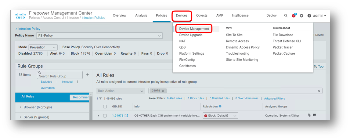 Secure Firewall – Tips - IPS Snort 3 환경에서 특정 IP 예외처리 하는 방법 - Cisco ...