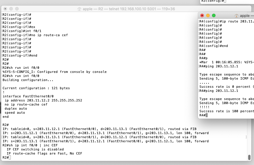 CEF Configuration - Cisco Community
