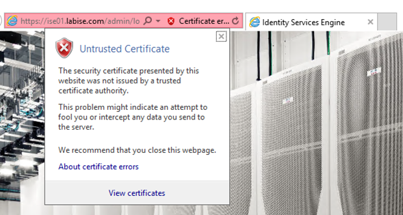 Implementação de Certificados no Cisco ISE - Cisco Community