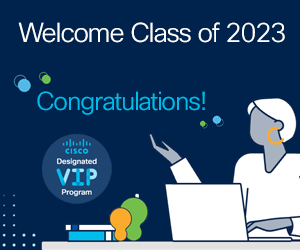 Cisco Community Designated VIP Class of 2023