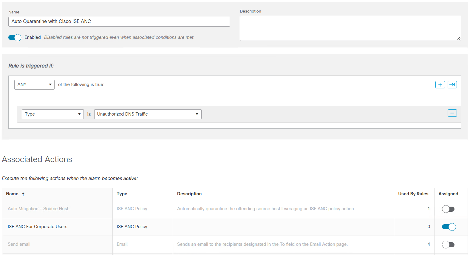 Cisco Stealthwatch and Cisco ISE with Automatic ANC Policy Quarantine ...