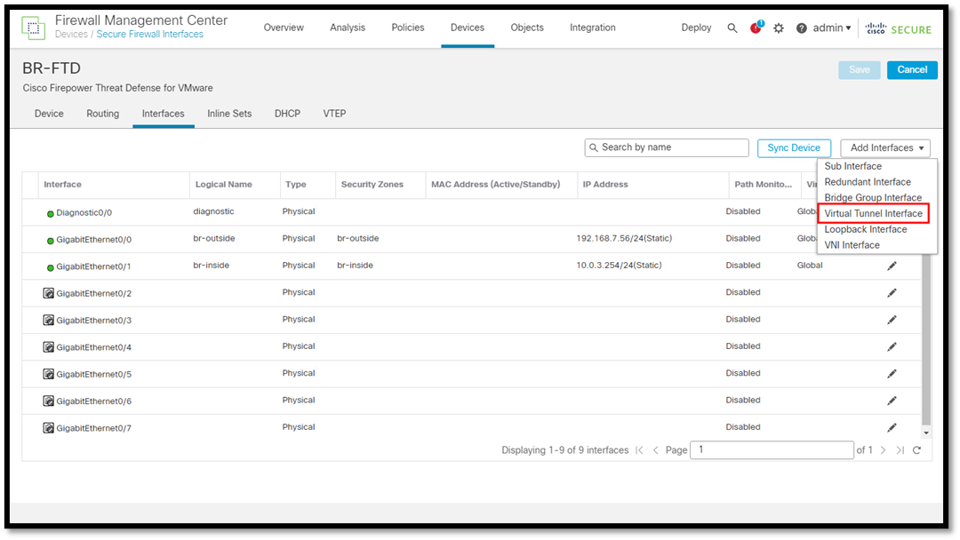 Secure Firewall – Tips – Site-to-Site VPN(Route-Based) - Cisco Community
