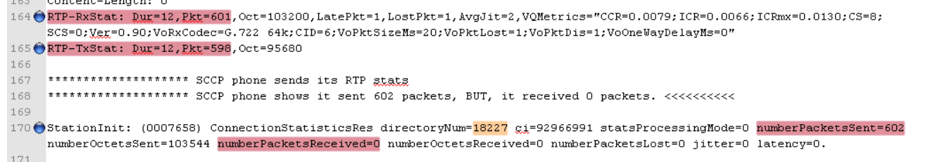 Solved: How do we show RTP stats in SDL logs in RTMT for CUCM? - Cisco ...