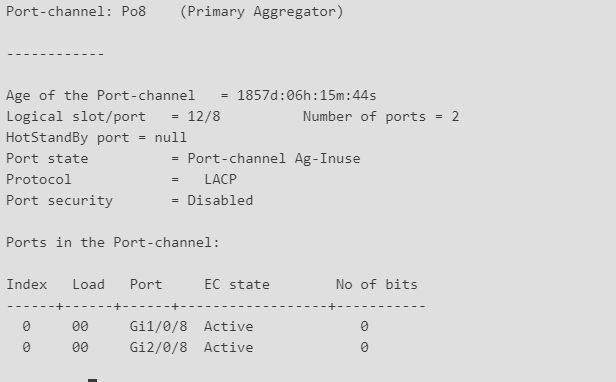 Cisco Catalyst 2960x lacp Master reelection port disabled temporaily ...