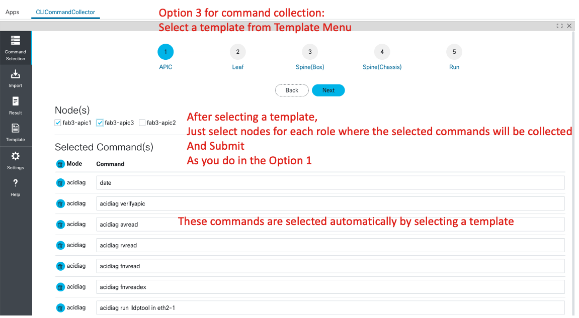ACI App CLICommandCollector: Automate CLI for multiple ACI nodes ... ACI App CLICommandCollector: Automate CLI for multiple ACI nodes ...