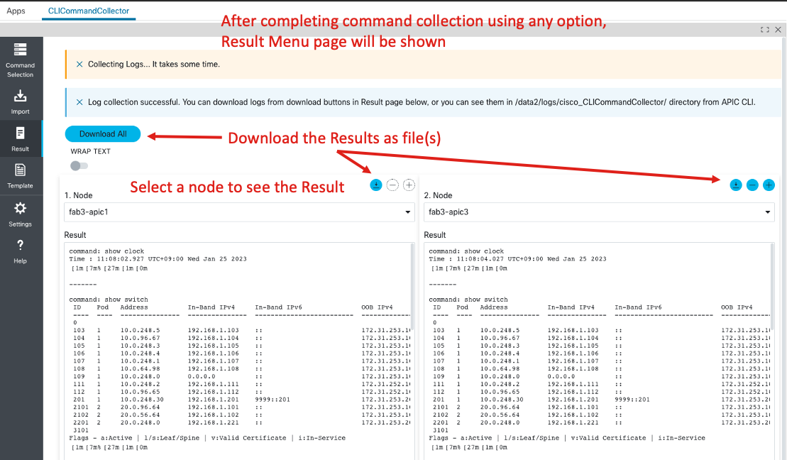 ACI App CLICommandCollector: Automate CLI for multiple ACI nodes ... ACI App CLICommandCollector: Automate CLI for multiple ACI nodes ...