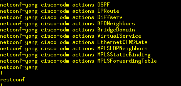 Cannot Get Restconf In Ios Xe Cisco Community