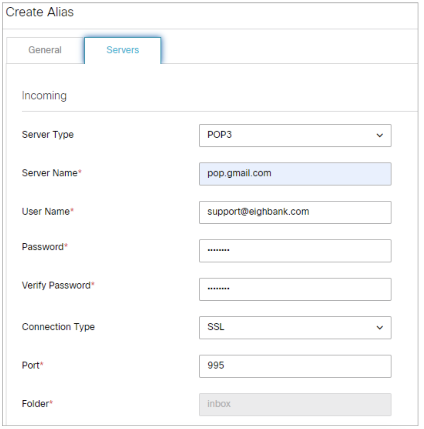 Cisco ECE email - IMAP Folder - Cisco Community