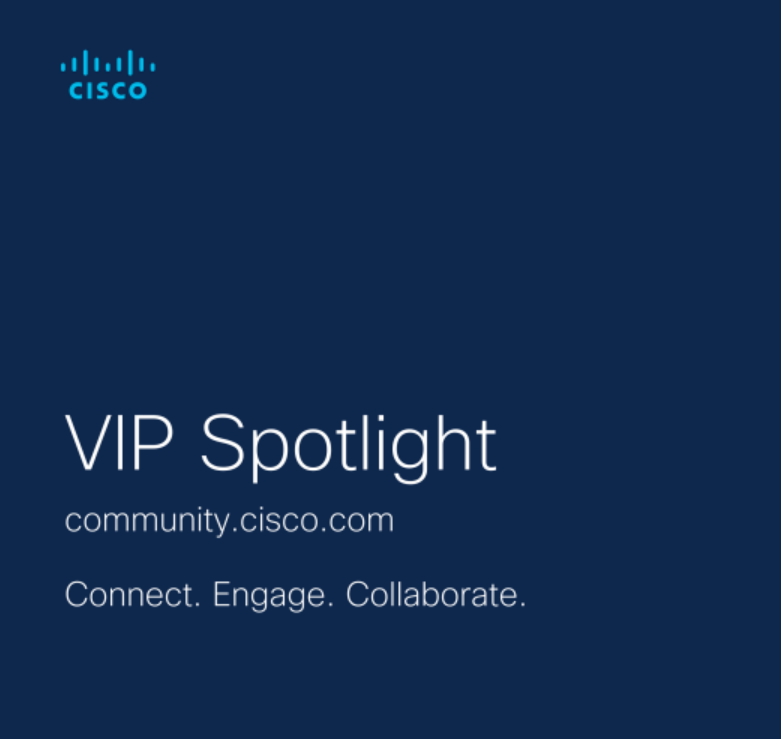 Meet Tomy Tim Arquinigo - Cisco Designated VIP 2023 - Cisco Community