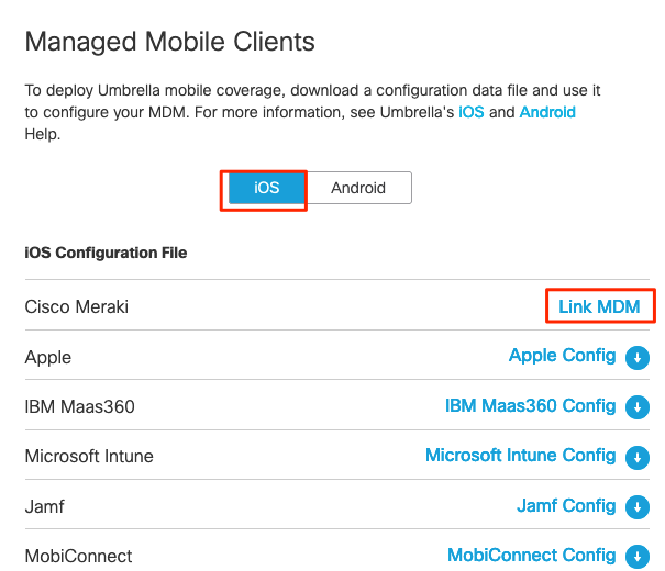 Cisco Security Connector(Umbrella/iOS Clarity)をMeraki MDMでDeployする方法 ...