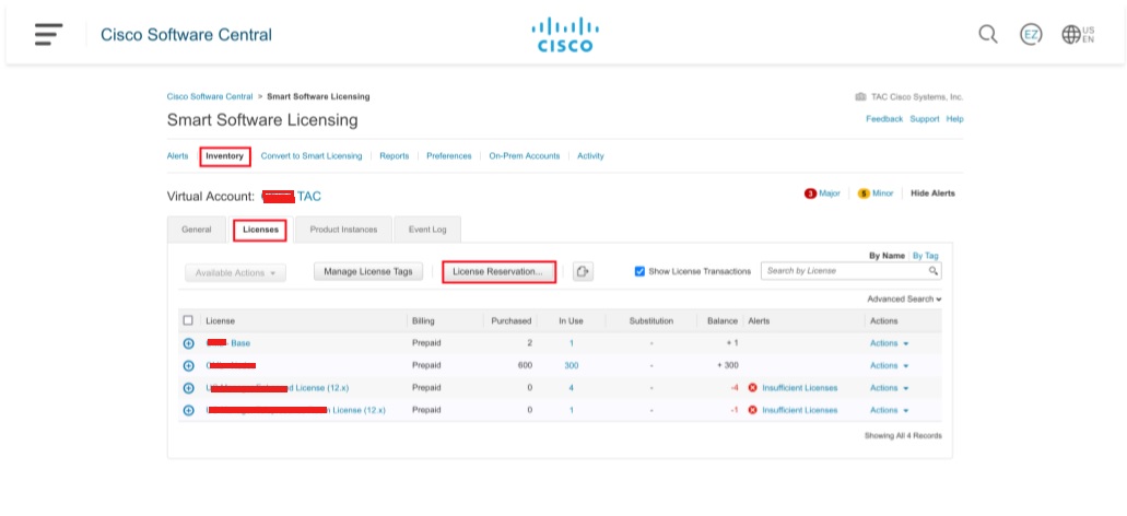 ISE 장비의 SLR _ Smart license 등록 방법 - Cisco Community