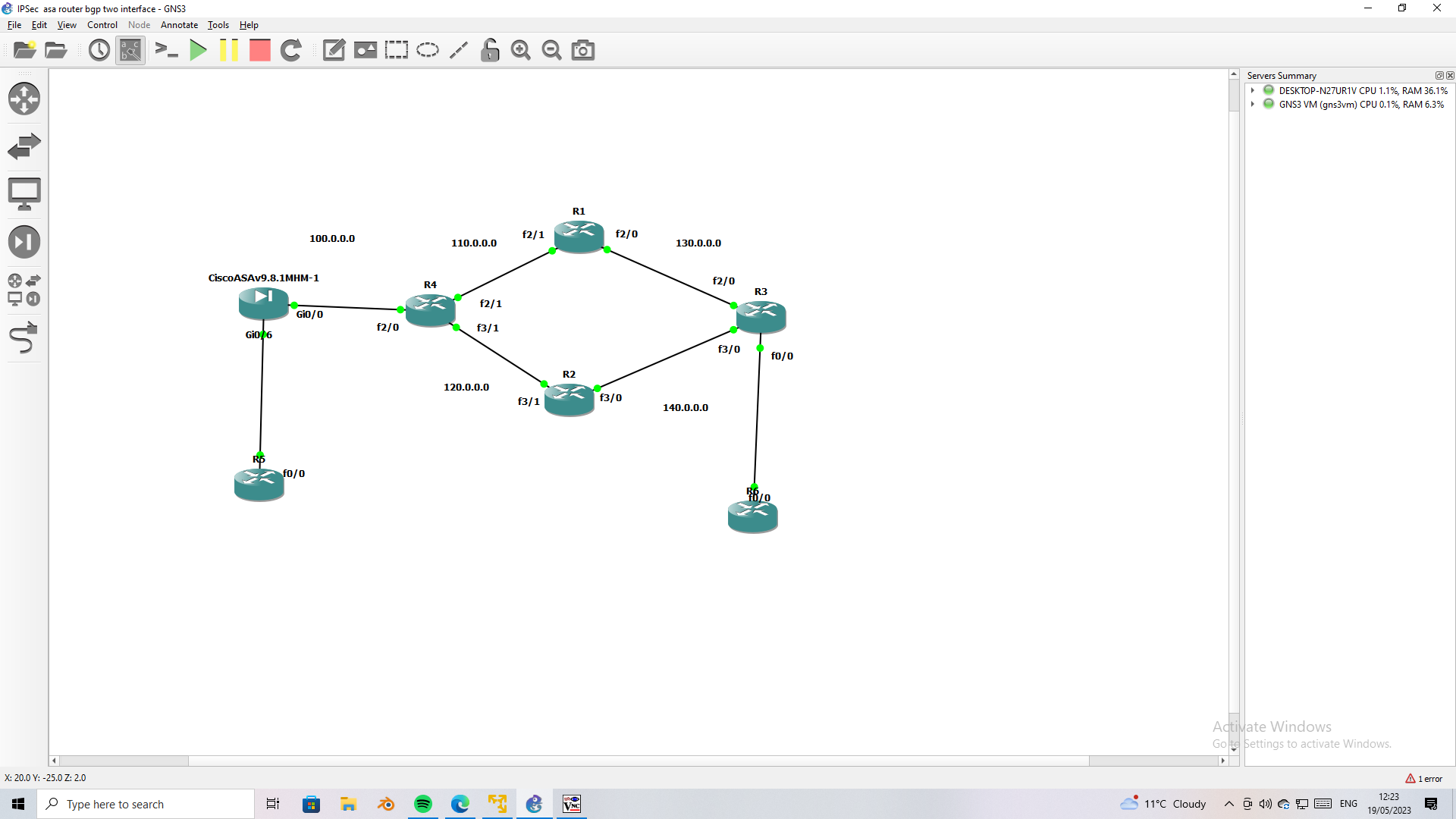 Active/passive VPN issues on router - Cisco Community