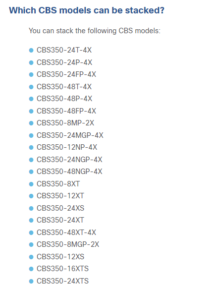 Résolu : Stack CBS250-48T-4X - Cisco Community
