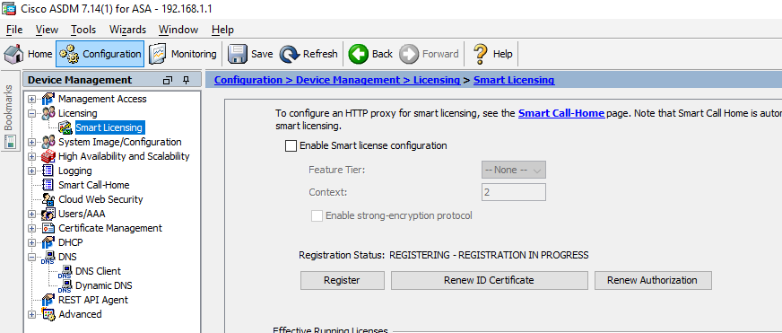 Solved: Smart Licensing