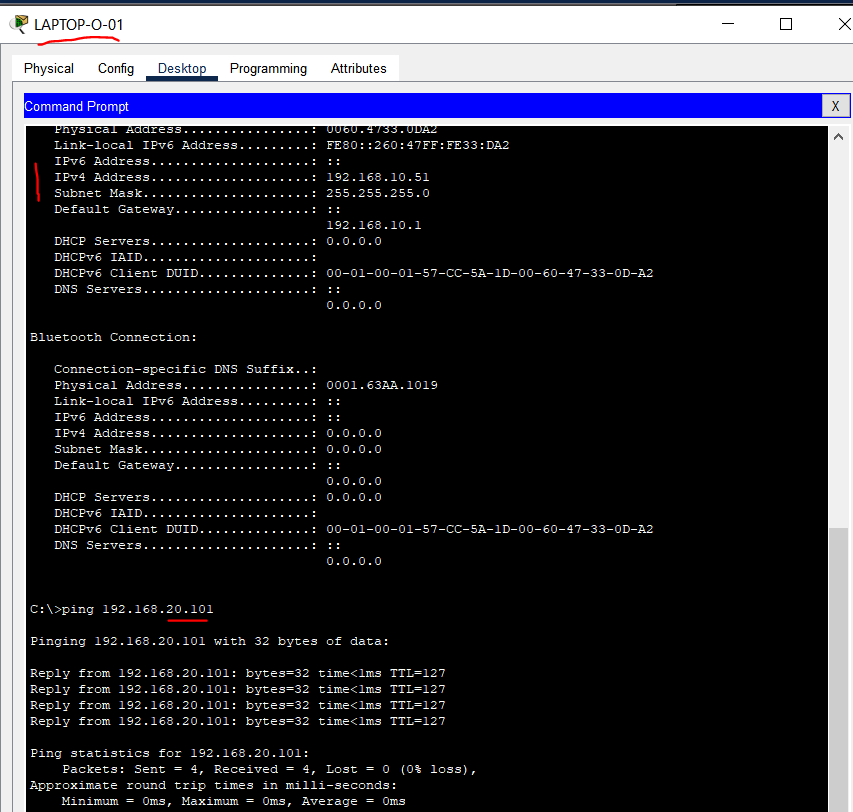 Solved Pc Server Ping Problem After Vlan Configuration And Inter Vlan Routing Cisco Community
