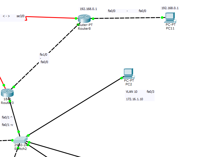Solved: Client straight through a router with no switch able to be on ...