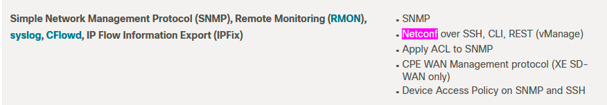 API support for Cisco C1100 ISR routers - Cisco Community