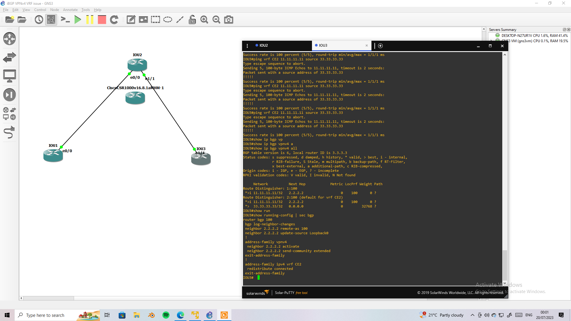 Solved: Clarify next-hop-self in RR - Cisco Community
