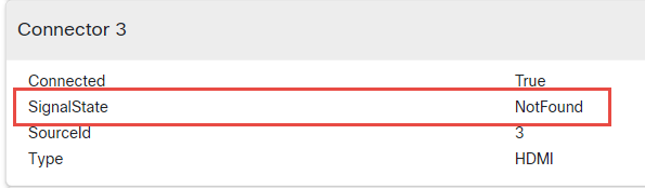 Solved: Cisco Room Bar: Check Tx Input Signal Error - Cisco Community