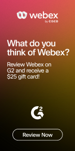 What do you think of Webex? Get $25 for writing a review! - Cisco Community