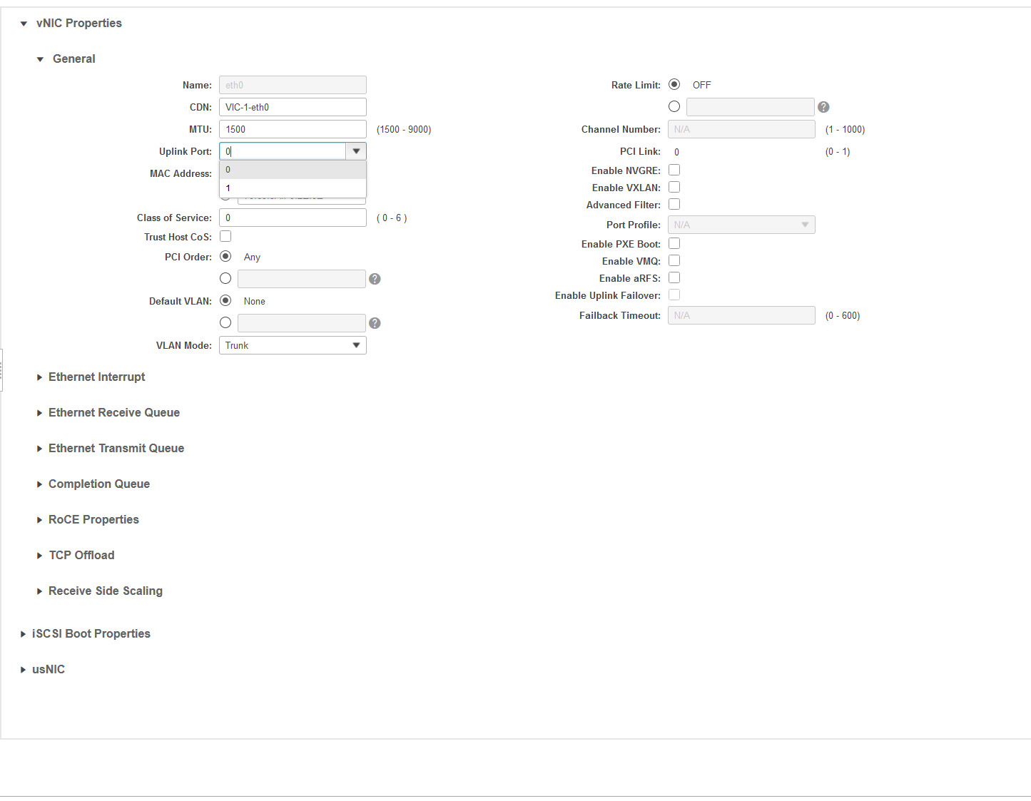 S3260 SIOC 40G to 10G VNIC configuration - Cisco Community