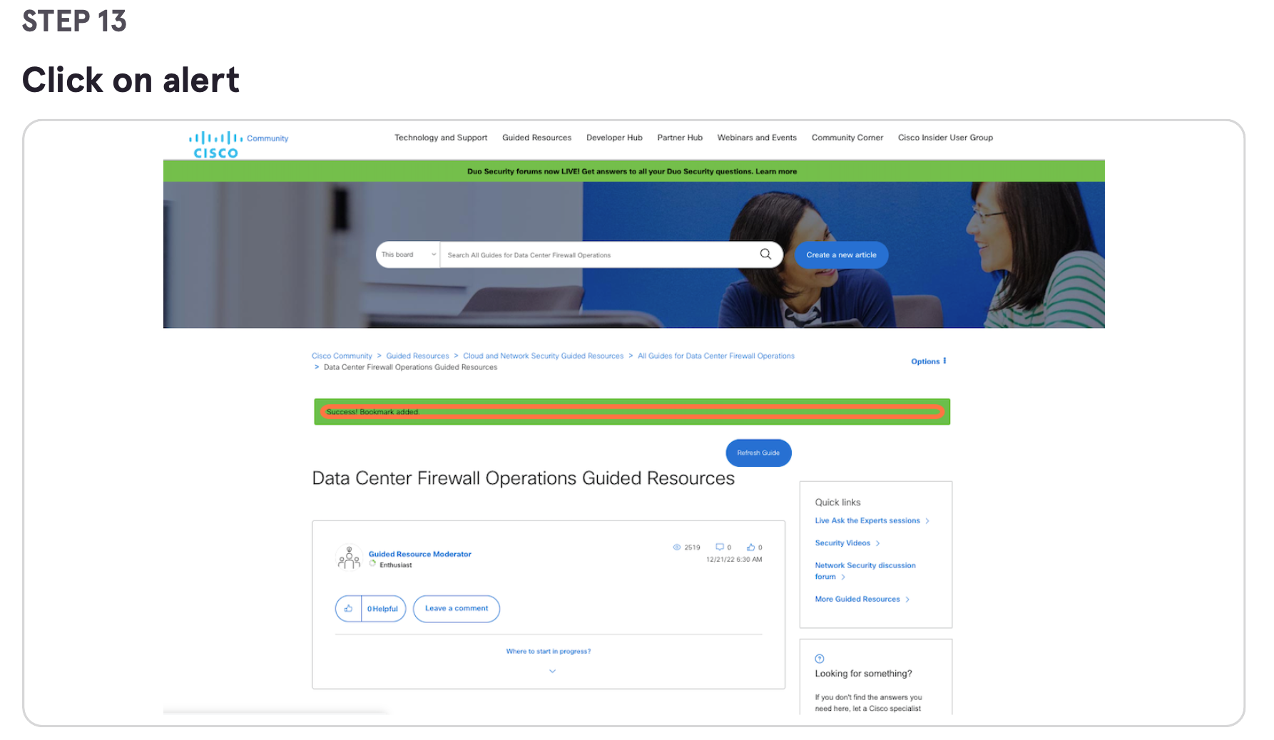 How To: Navigating Guided Resources - Cisco Community